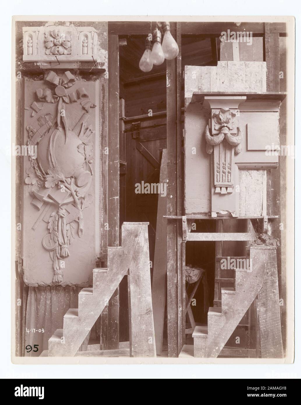 Plaster models of architectural decorations Plaster models of ...