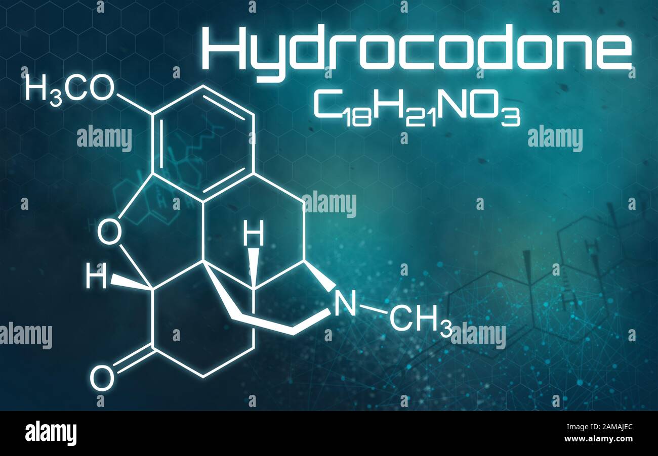Hydrocodone Chemical Structure