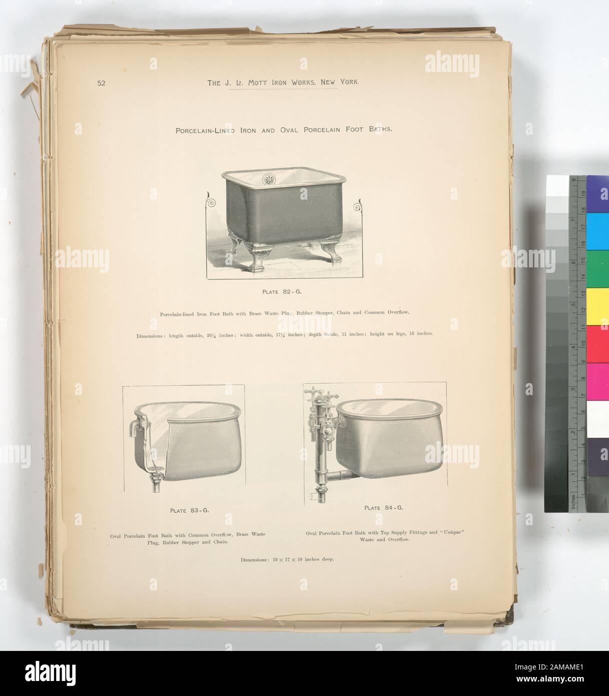 Porcelain-Lined Iron and Oval Porcelain Foot Baths Porcelain-Lined Iron ...