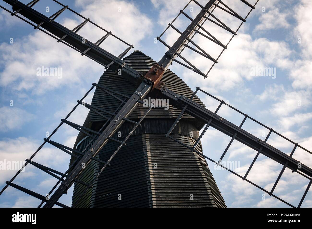 Former smock windmill hi-res stock photography and images - Alamy