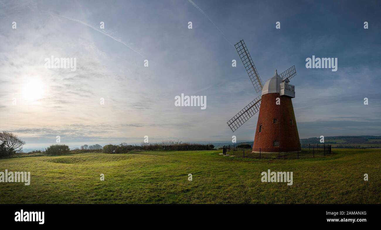 Halnaker windmill, sussex hi-res stock photography and images - Alamy