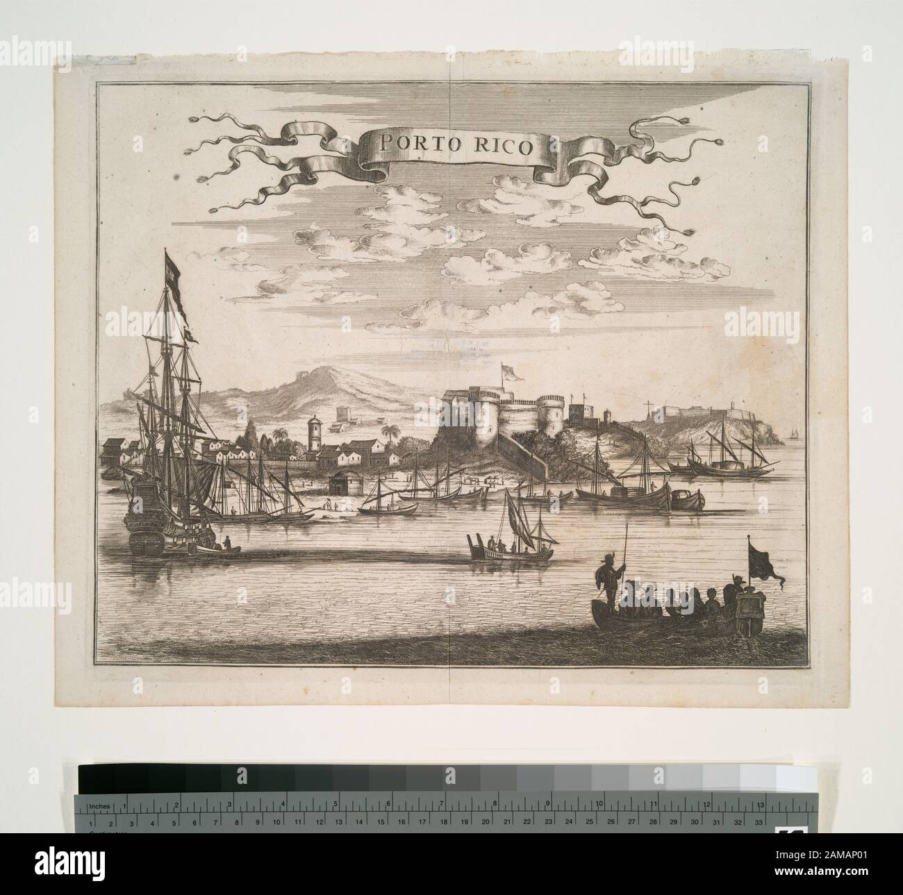 Porto Rico (San Juan) Stokes Foreign Views, Before 1671-H-15 From ...