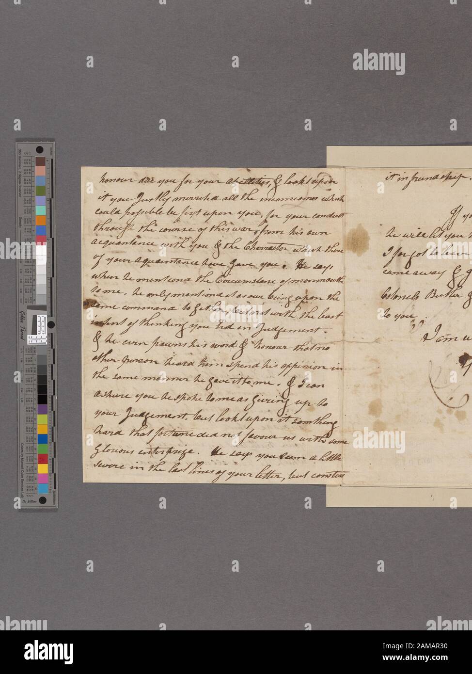 Posey, Thomas Camp Rose's Farm To Colonel Morgan Digitization was made ...