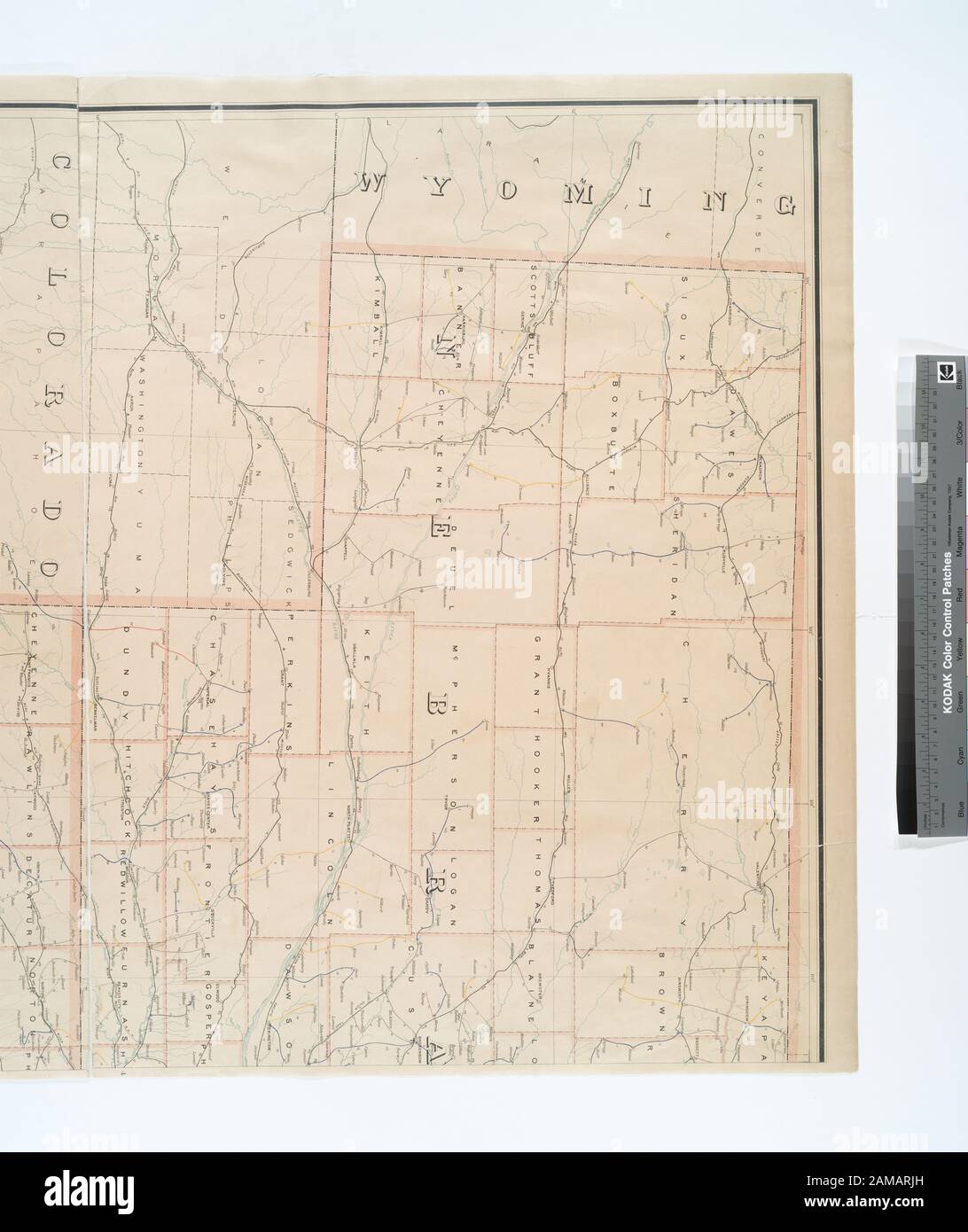 Map kansas 1900 hi-res stock photography and images - Alamy
