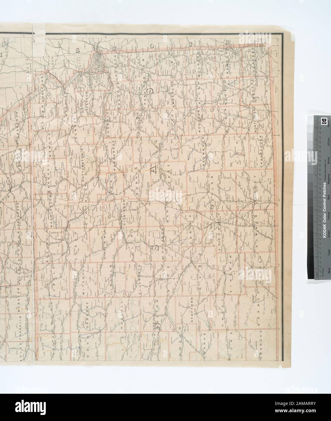 Map kansas 1900 hi-res stock photography and images - Alamy