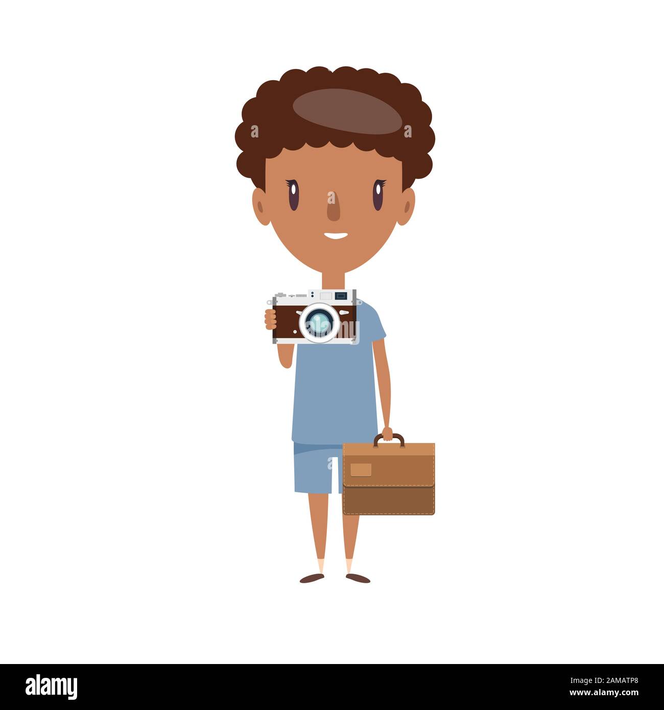 Smiling teenager. Cheerful elementary school student, kindergarten ...