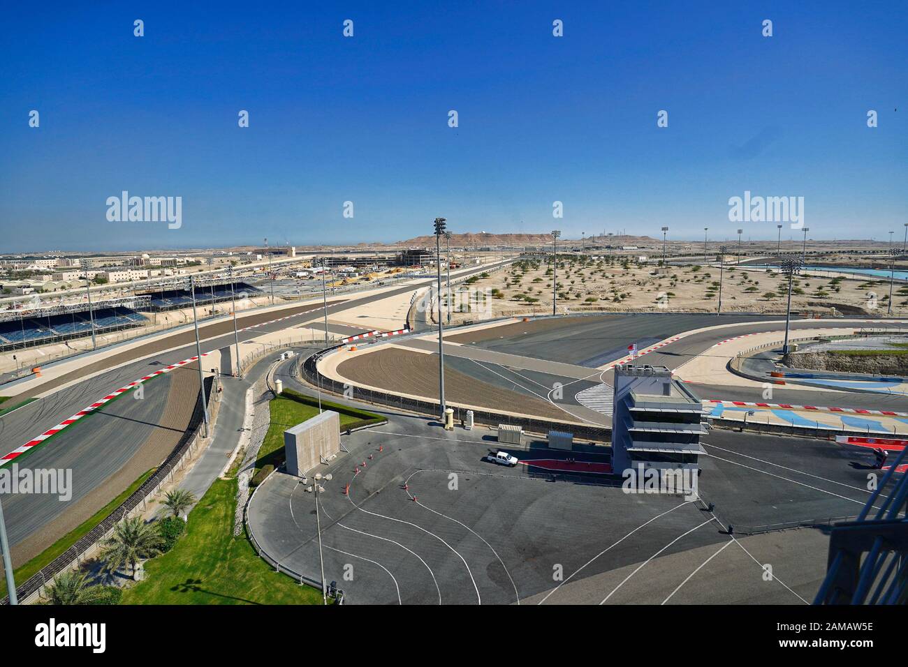 BAHRAIN, 12-01-2019 , Bahrain International Circuit, Formula One Stock ...