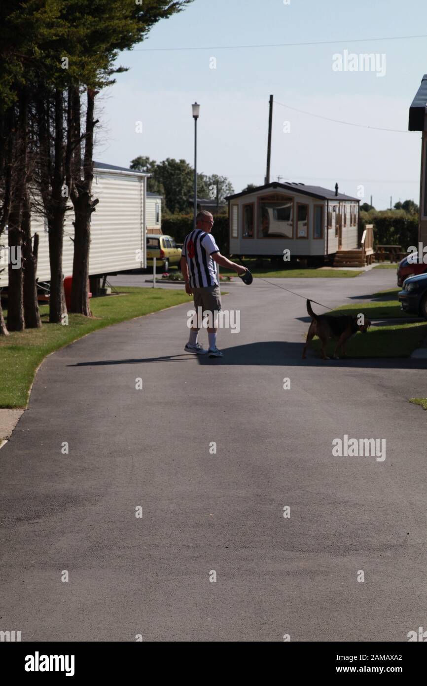 Static caravan plots hi-res stock photography and images - Alamy