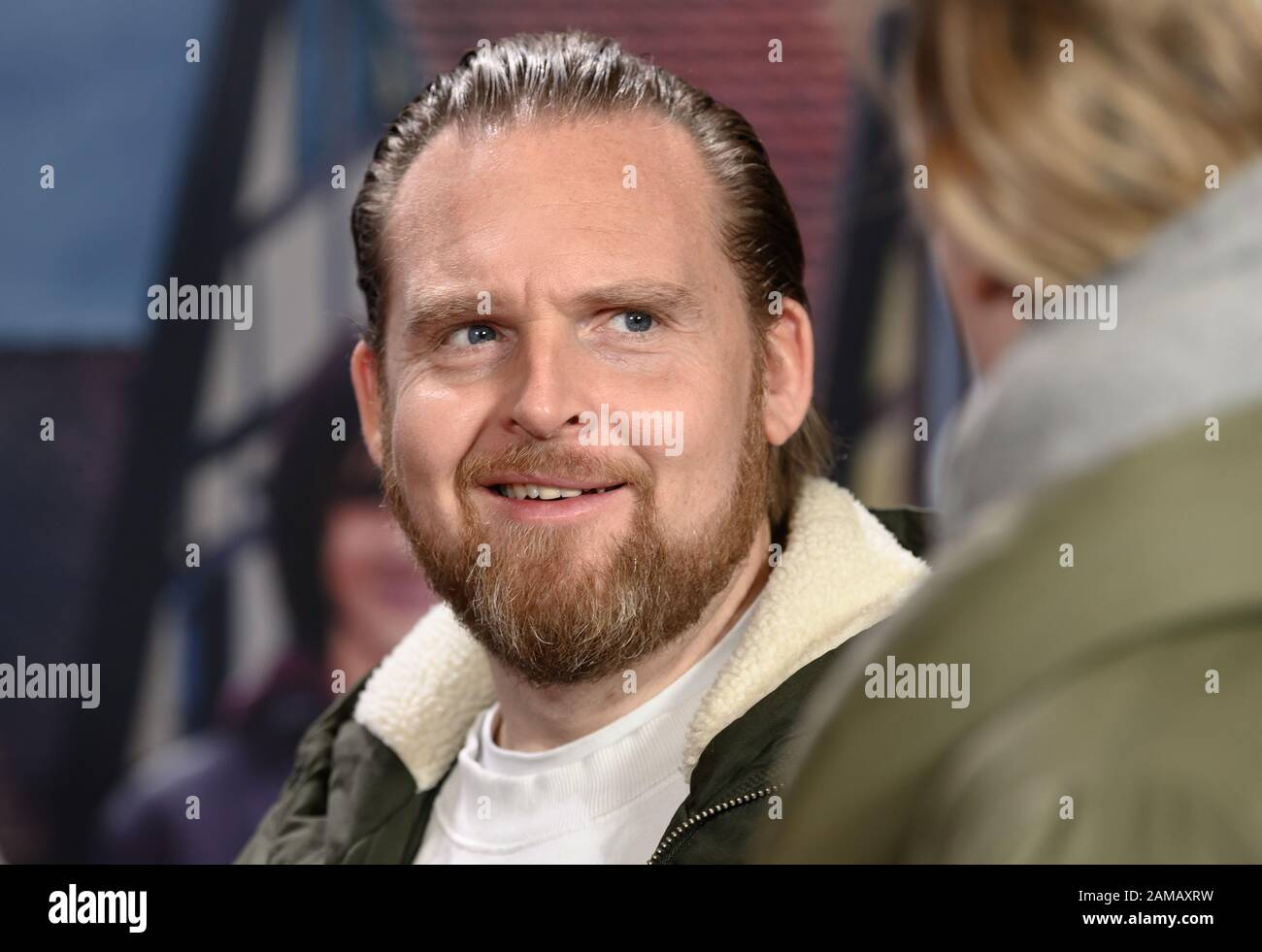 Sulzbach, Germany. 12th Jan, 2020. Axel Stein, actor, is about to start ...