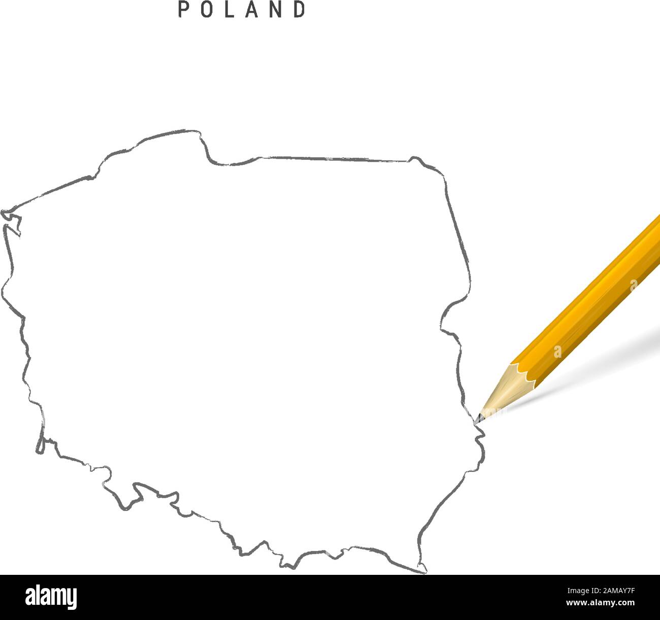 Poland mapping hi-res stock photography and images - Alamy