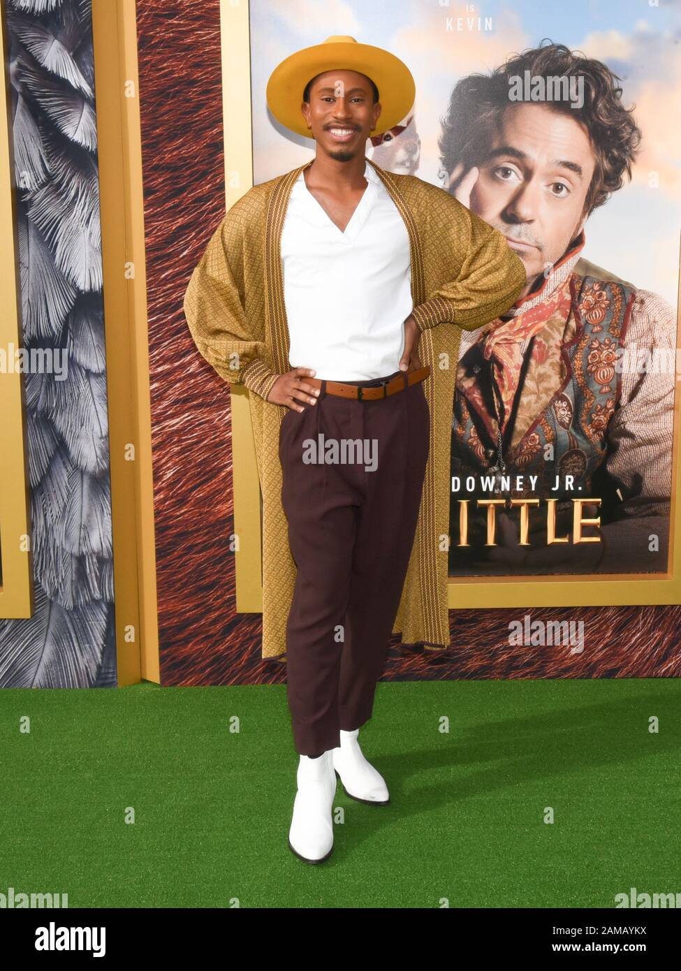 January 11, 2020, Westwood, CA, USA: Kalen Allen attends the Premiere ...