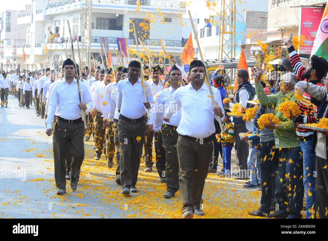 Rashtriya swayamsevak sangh women hi-res stock photography and images ...