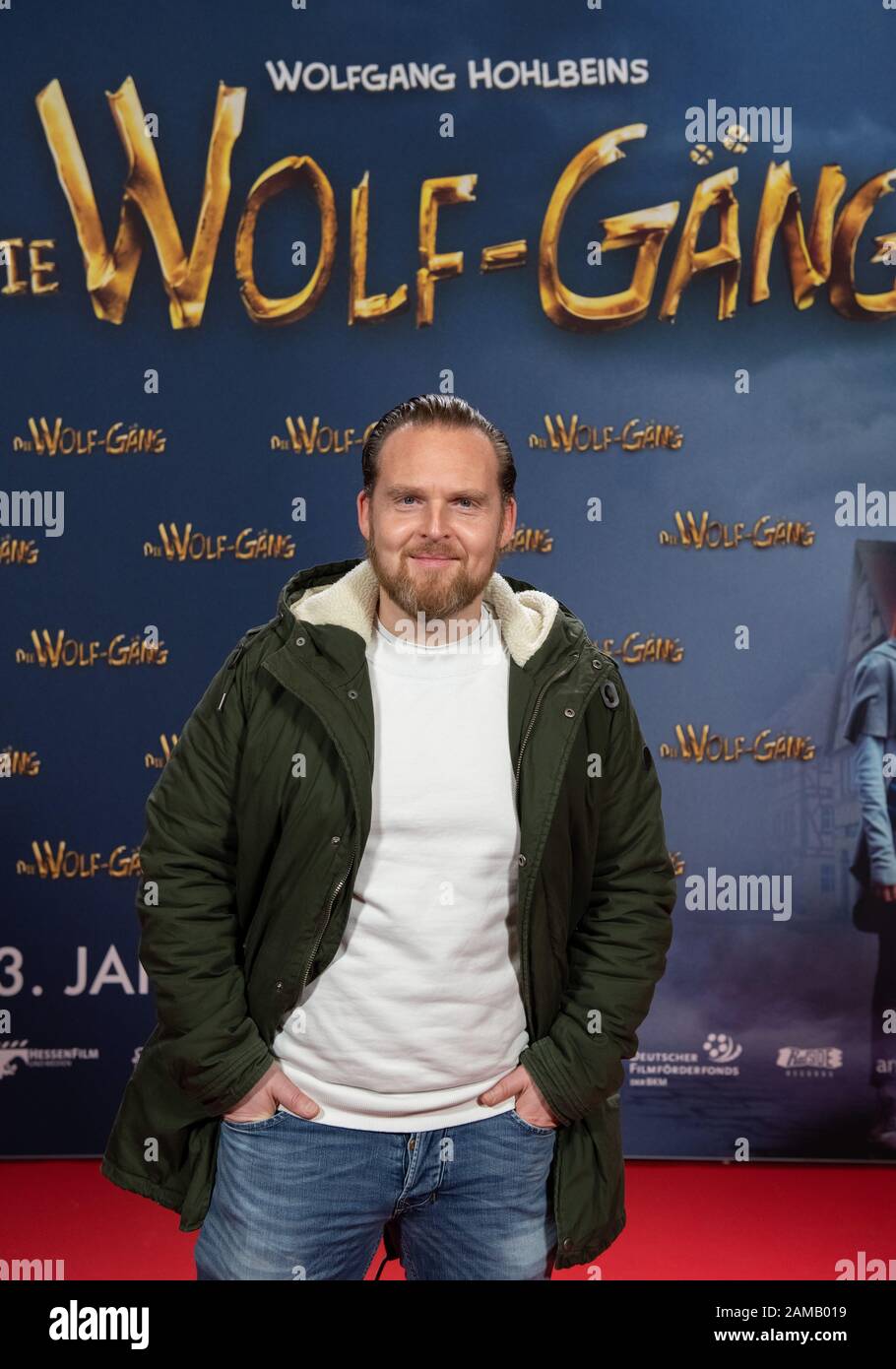 Sulzbach, Germany. 12th Jan, 2020. Axel Stein, actor, is about to start ...