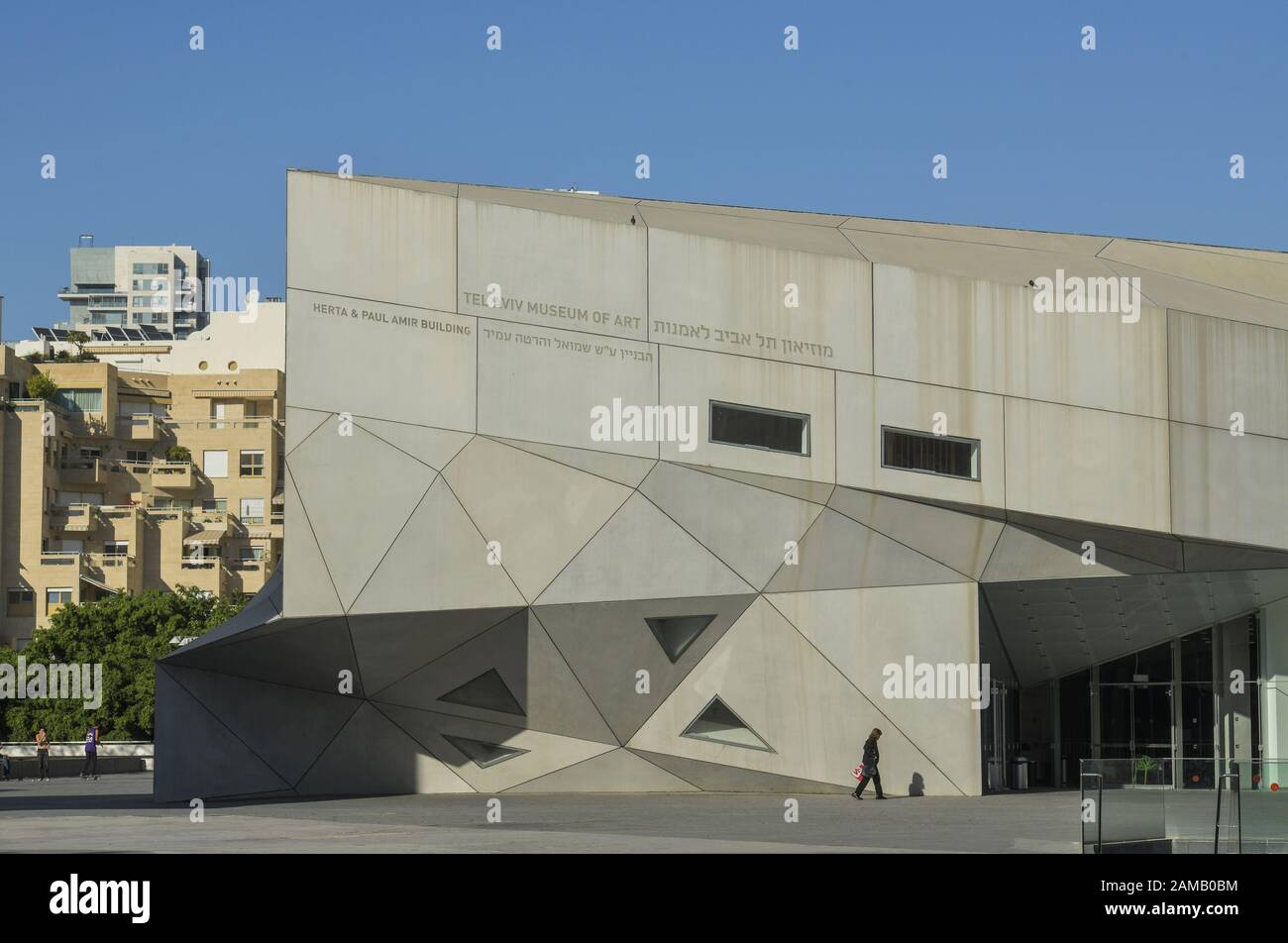 Herta and Paul Amir Building - Museum of Art, Tel Aviv, Israel Stock ...