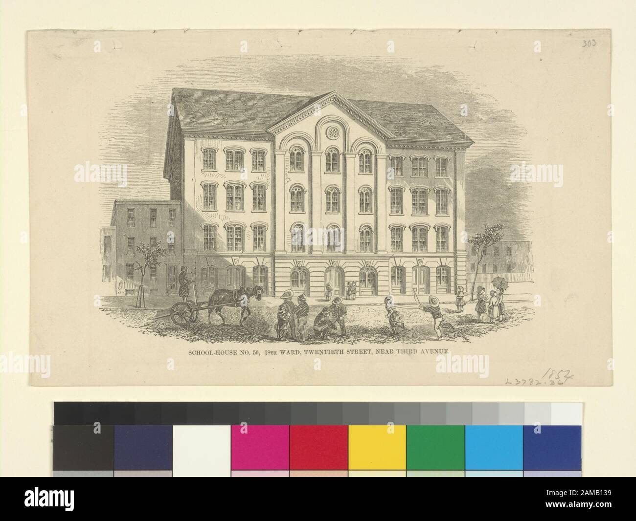 Public schools School-House No 50, 18th Ward, Twentieth Street, near ...