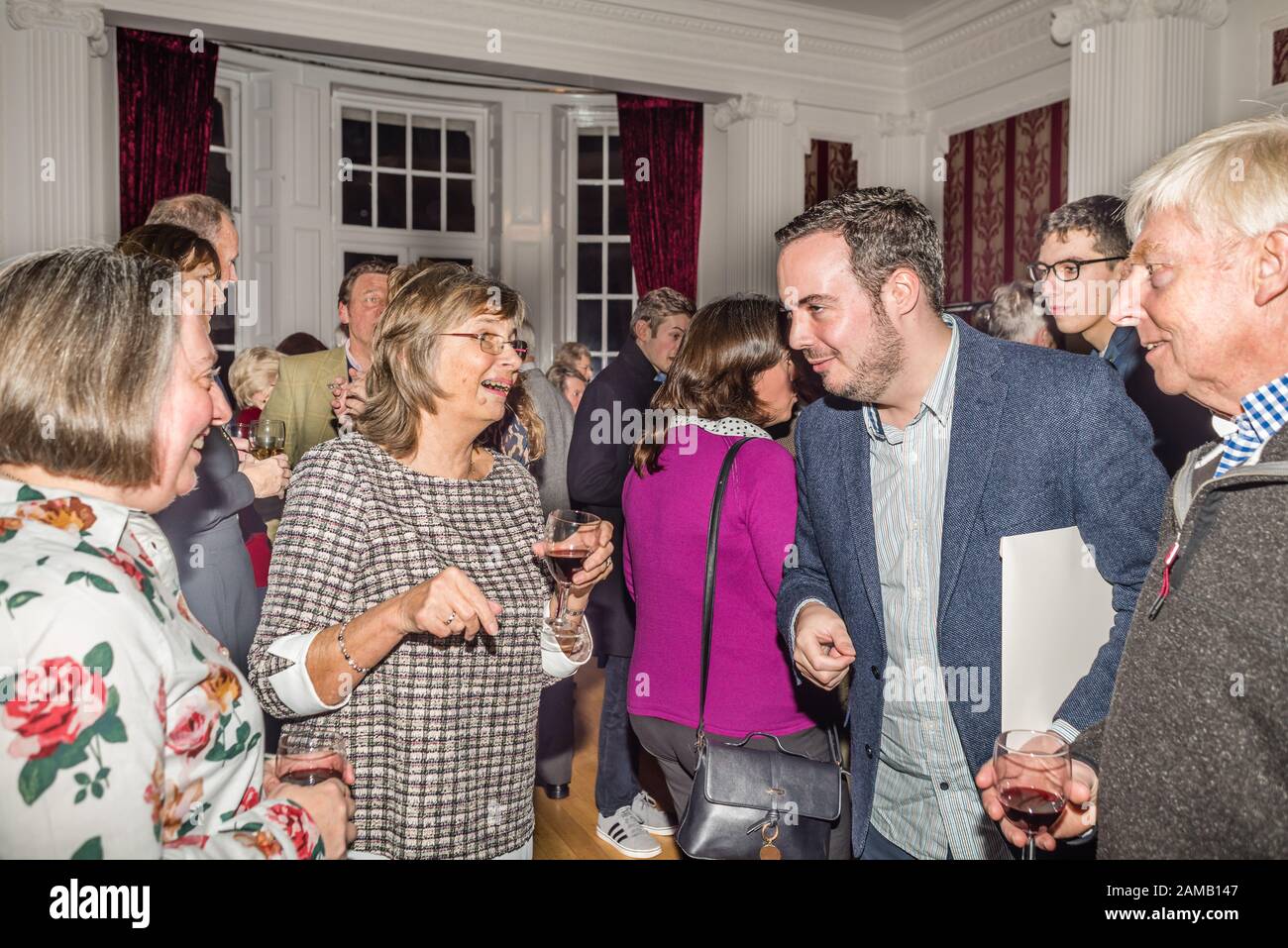 Celebration of Simon Jupp being elected as MP for East Devon Stock ...