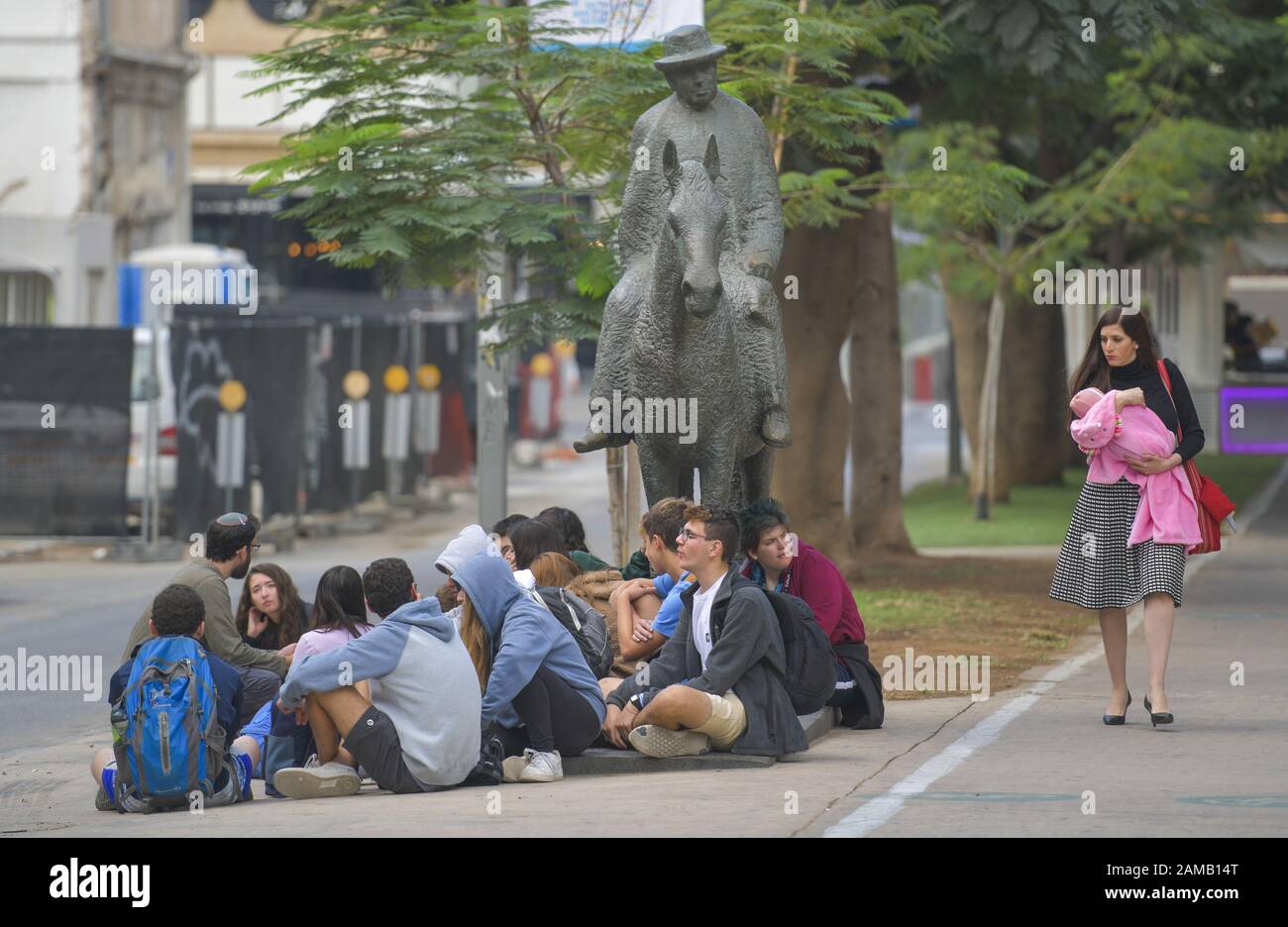 Rothschild boulevard tel aviv hi-res stock photography and images - Alamy