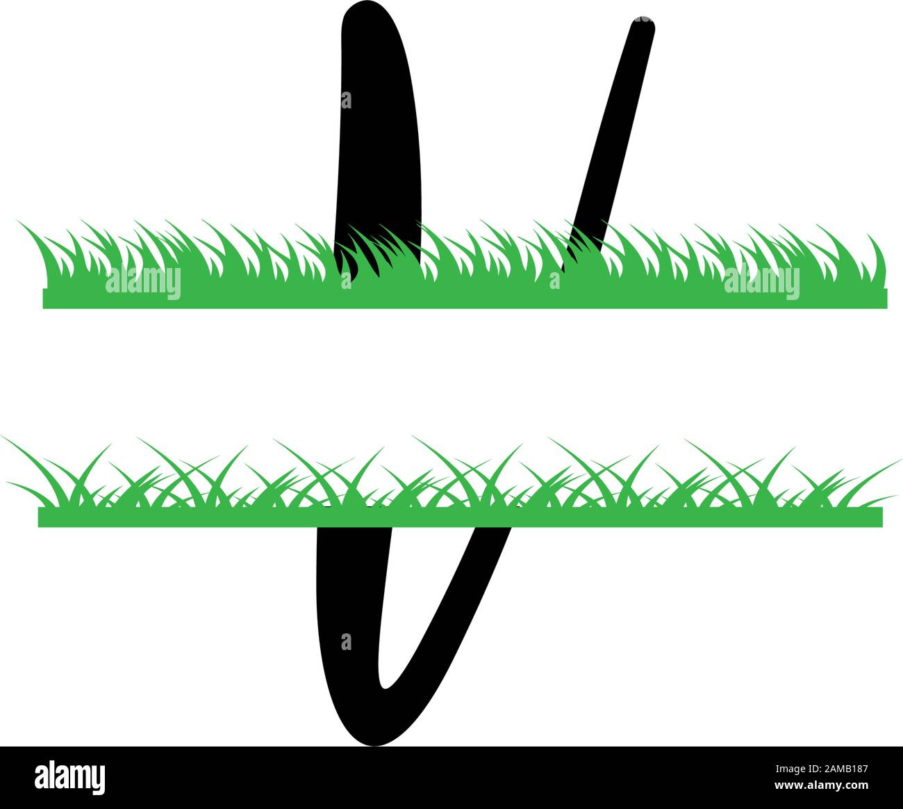 Alphabet split monograms Cut Out Stock Images & Pictures - Alamy