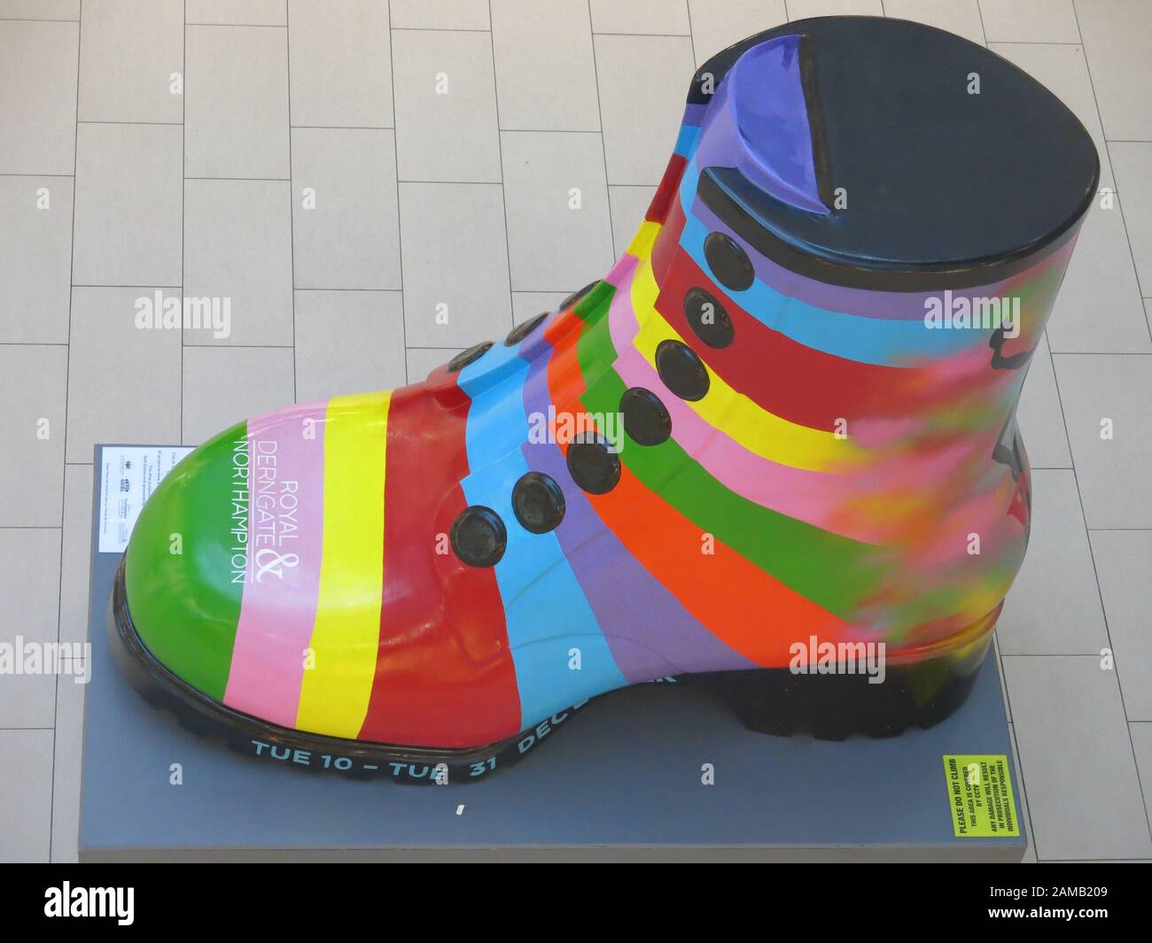 Northampton's shoe heritage is celebrated with an art trail of giant ...