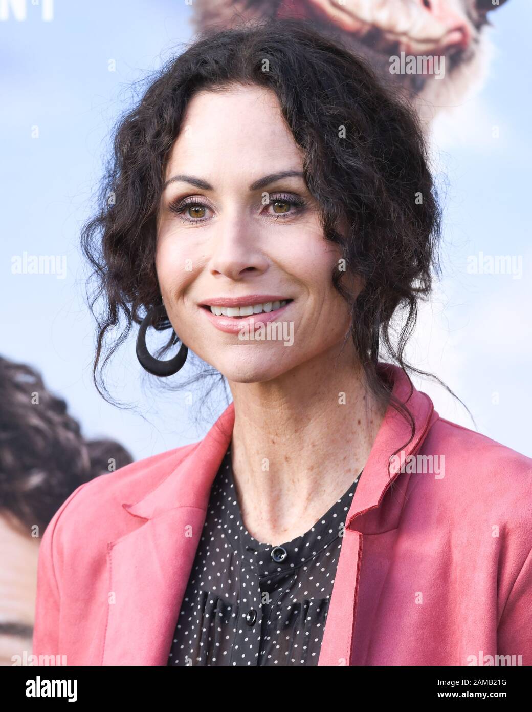 January 11, 2020, Westwood, CA, USA: Minnie Driver attends the Premiere ...