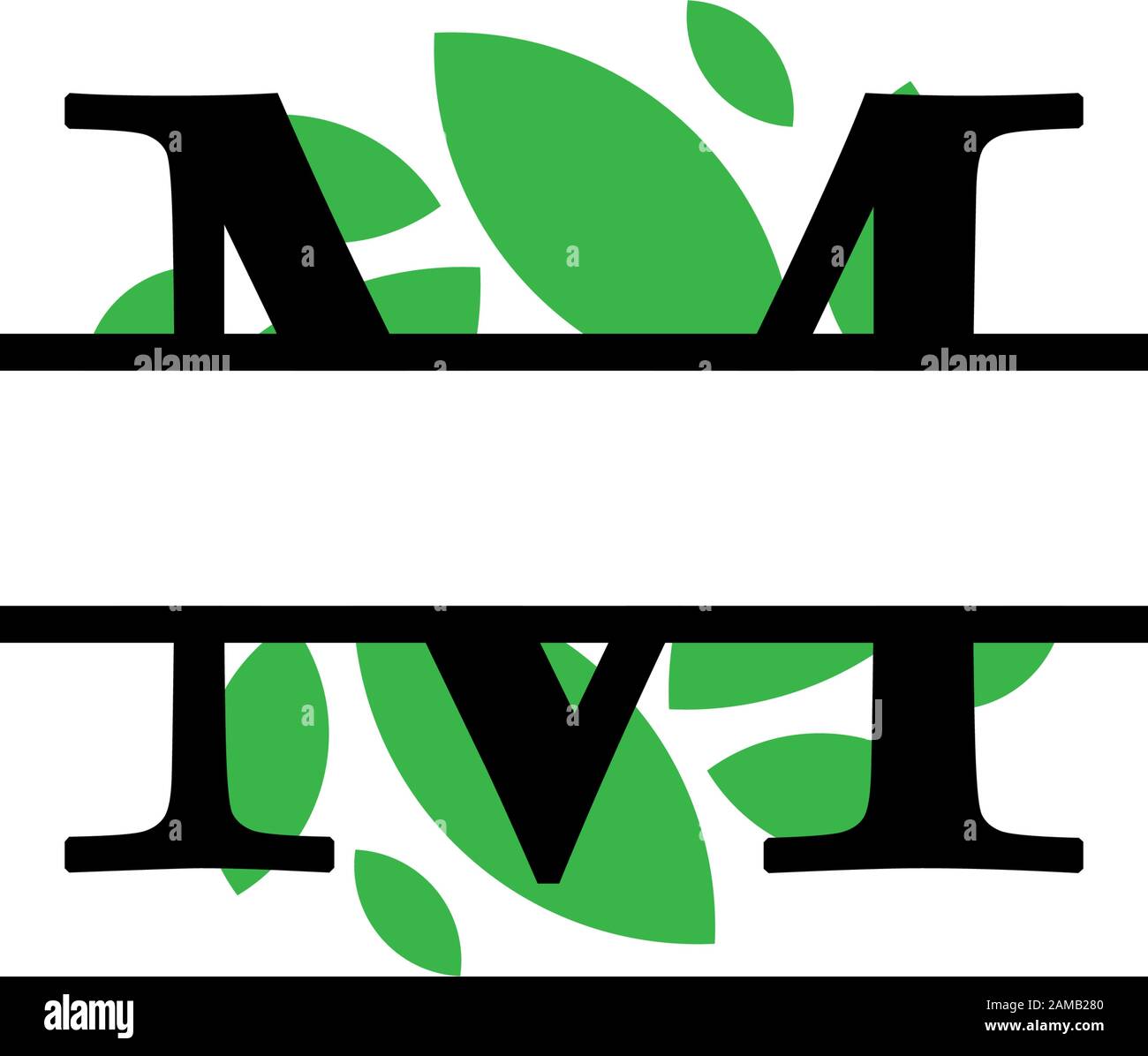 M With Leaf High Resolution Stock Photography and Images - Alamy