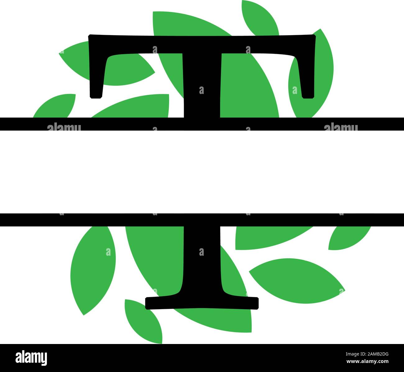 T fonts Stock Vector Images - Alamy