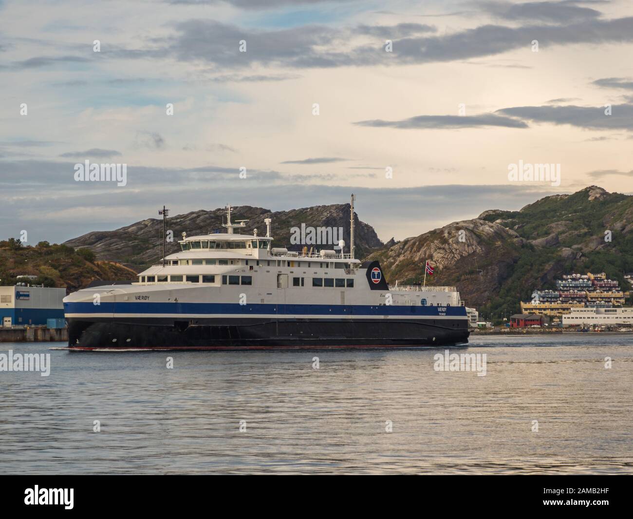 Ferry from bodo to moskenes hi-res stock photography and images - Alamy