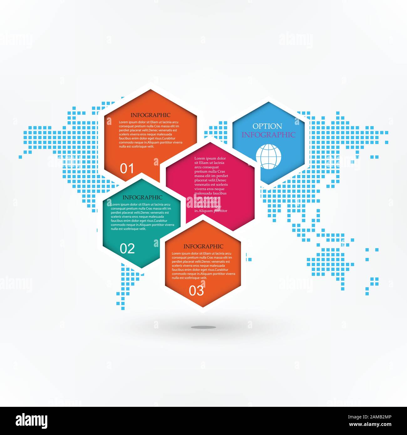 Abstract world map hi-res stock photography and images - Alamy