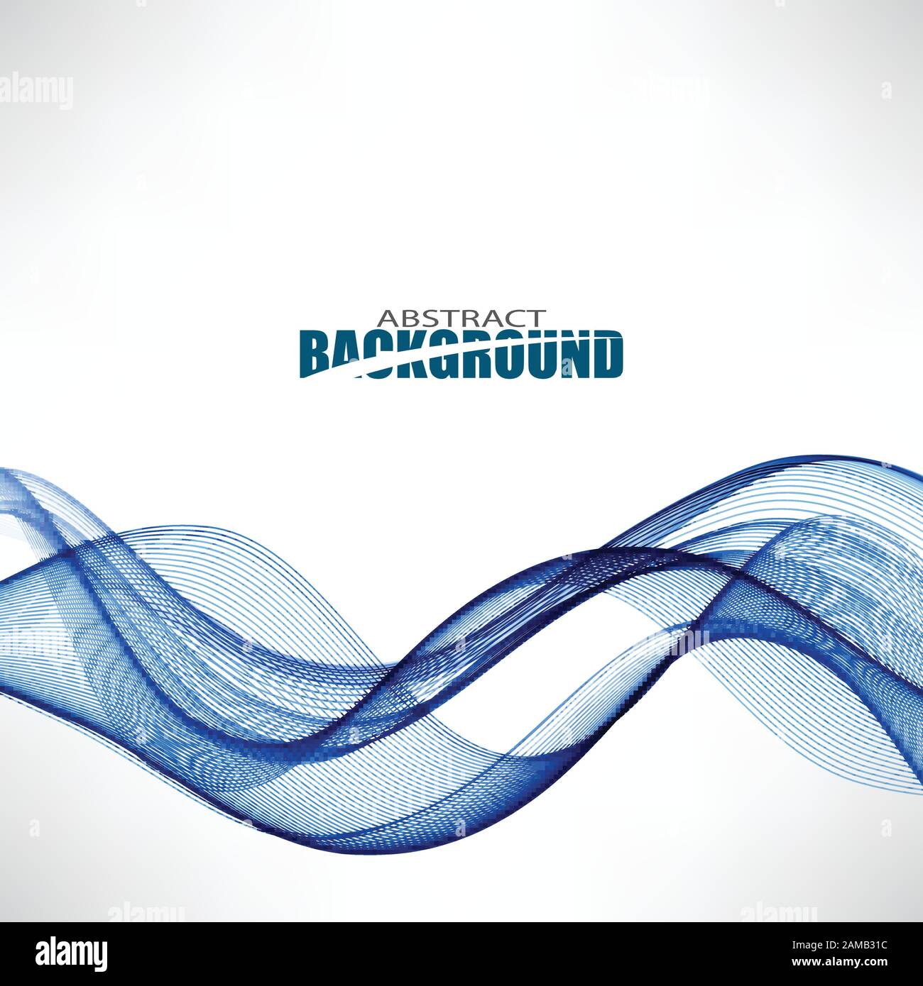 Blue water background waves movement Stock Vector Images - Alamy