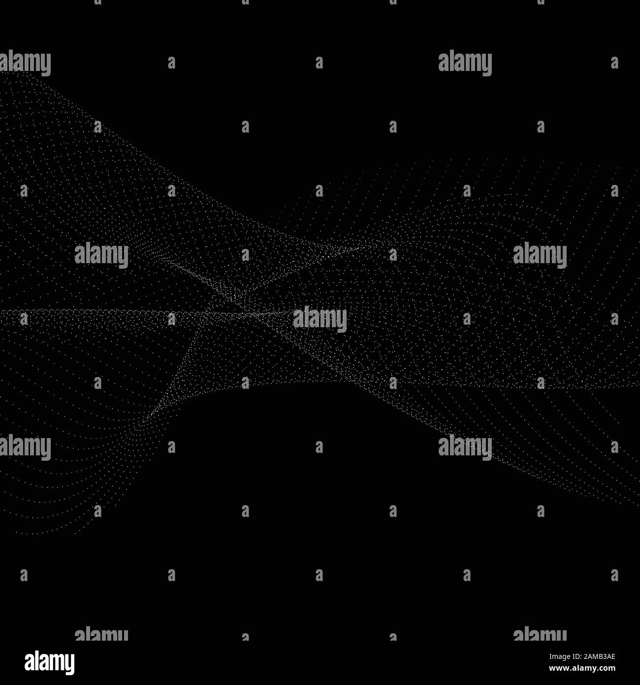 Abstract technology particle virtual Stock Vector Images - Alamy