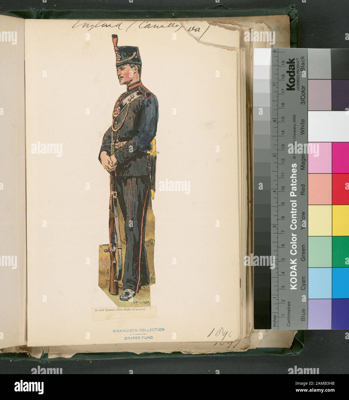 Queen's Own Rifles (Canada) Queen's Own Rifles (Canada).; Queen's Own Rifles (Canada Stock Photo ...