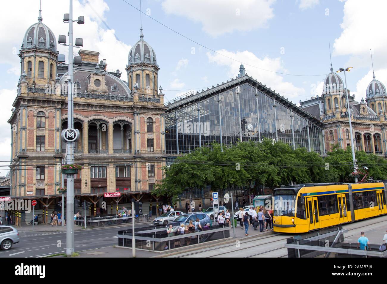 Budapest Train station Hungary Stock Photo - Alamy