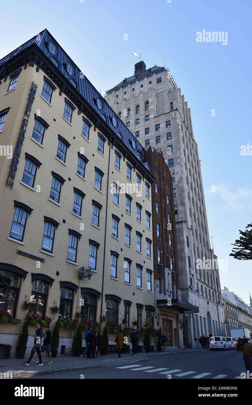 Edifice price old quebec city hi-res stock photography and images - Alamy