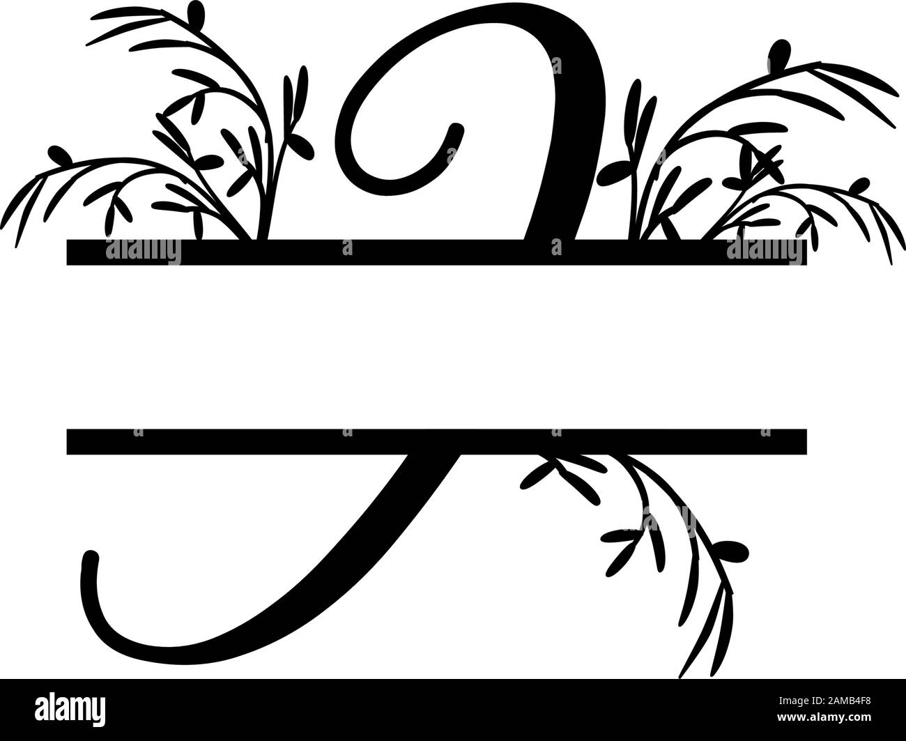 Decorative plant Stock Vector Images - Alamy