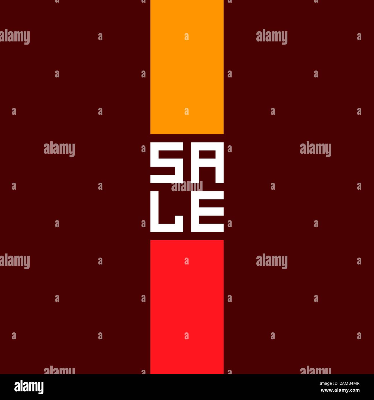 Red inscription on sticker Stock Vector Images - Alamy