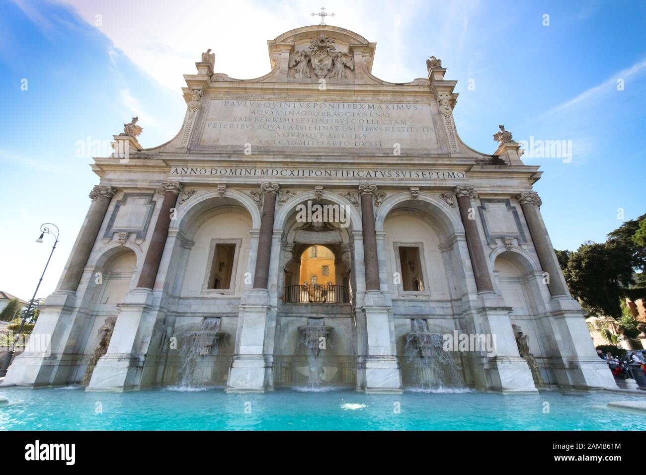 Fontana dell'Acqua Paola also known as Fontanone ("The big fountain") a ...
