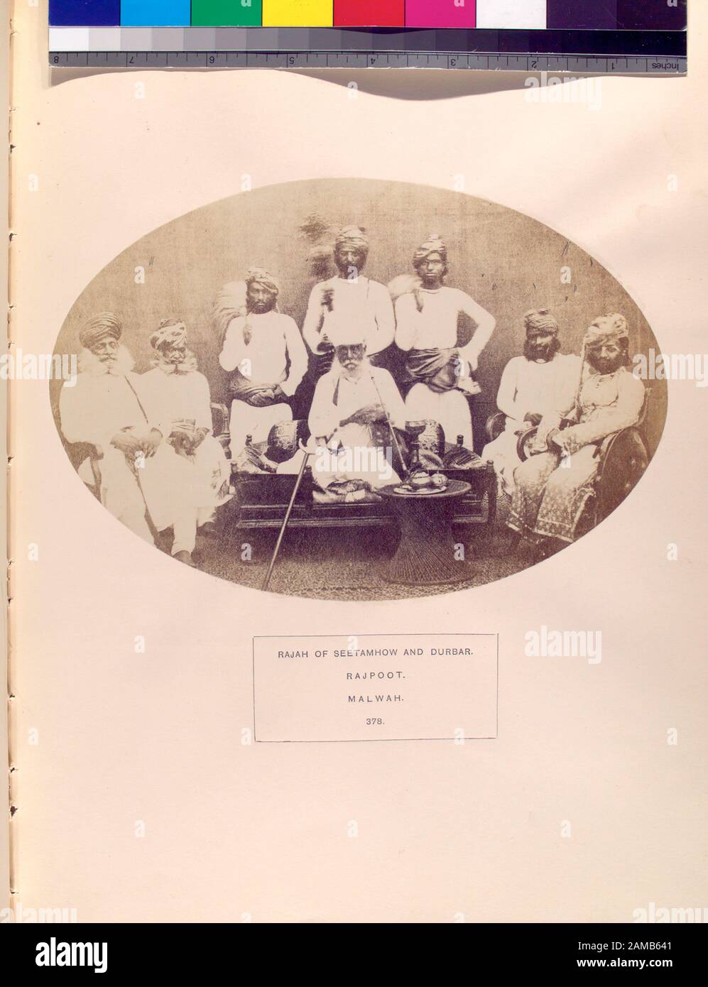 Rajah of Seetamhow and Durbar, Rajpoot, Malwah Rajah of Seetamhow and ...
