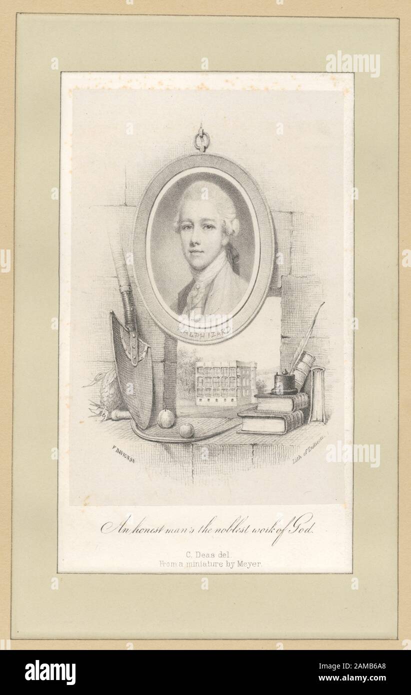 Ralph Izard Printmakers include Henry Bryan Hall, J.B. Longacre, A.H ...