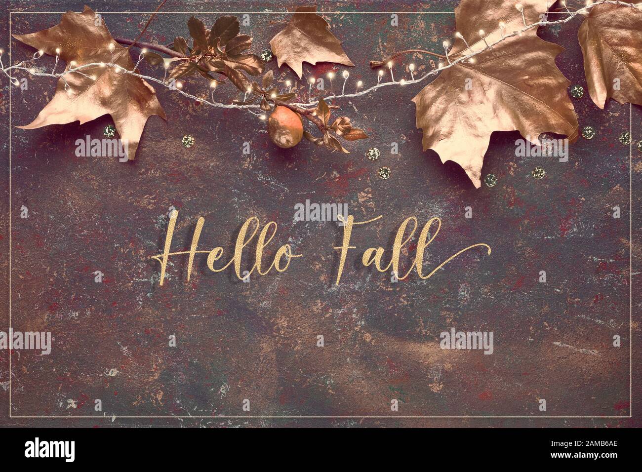 Hello fall hi-res stock photography and images - Alamy
