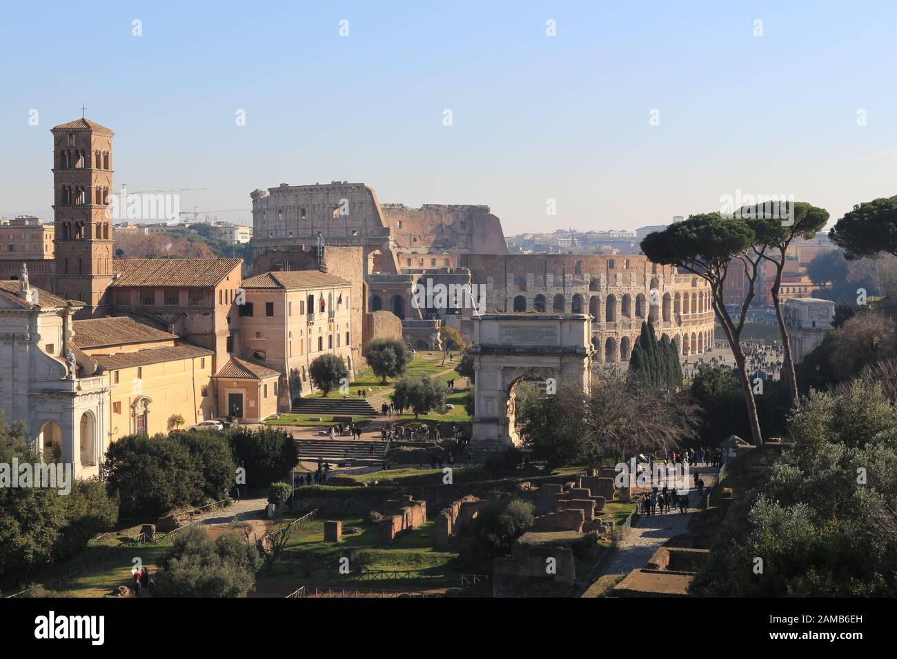 Colosseum aerial hi-res stock photography and images - Alamy