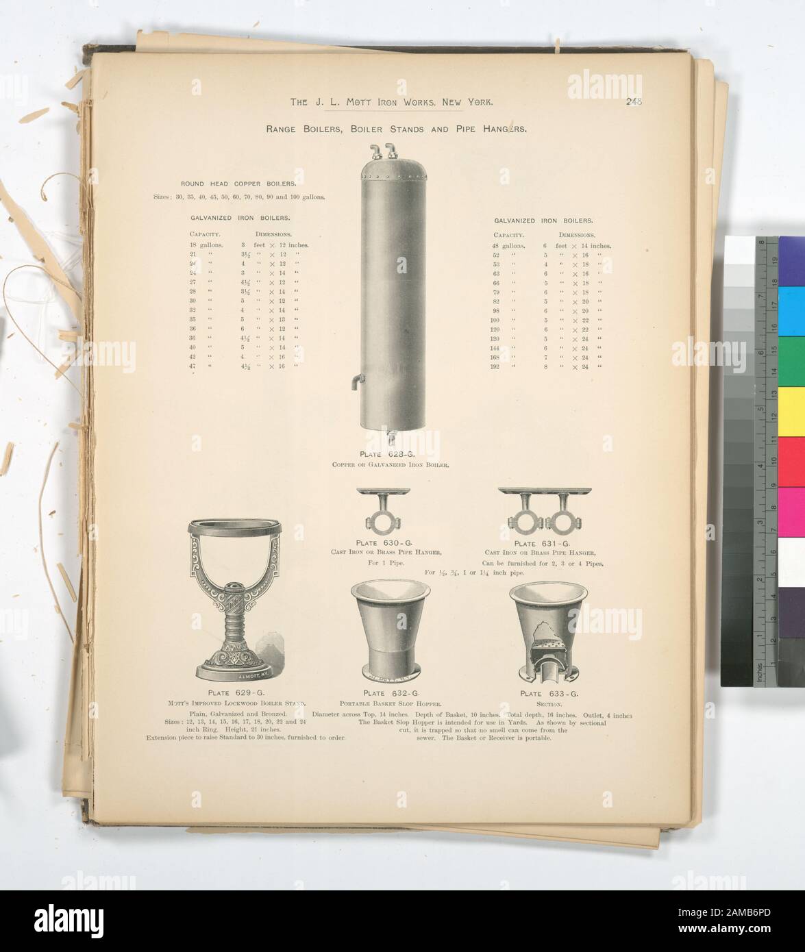 Range Boilers, Boiler Stands and Pipe Hangers Range Boilers, Boiler ...