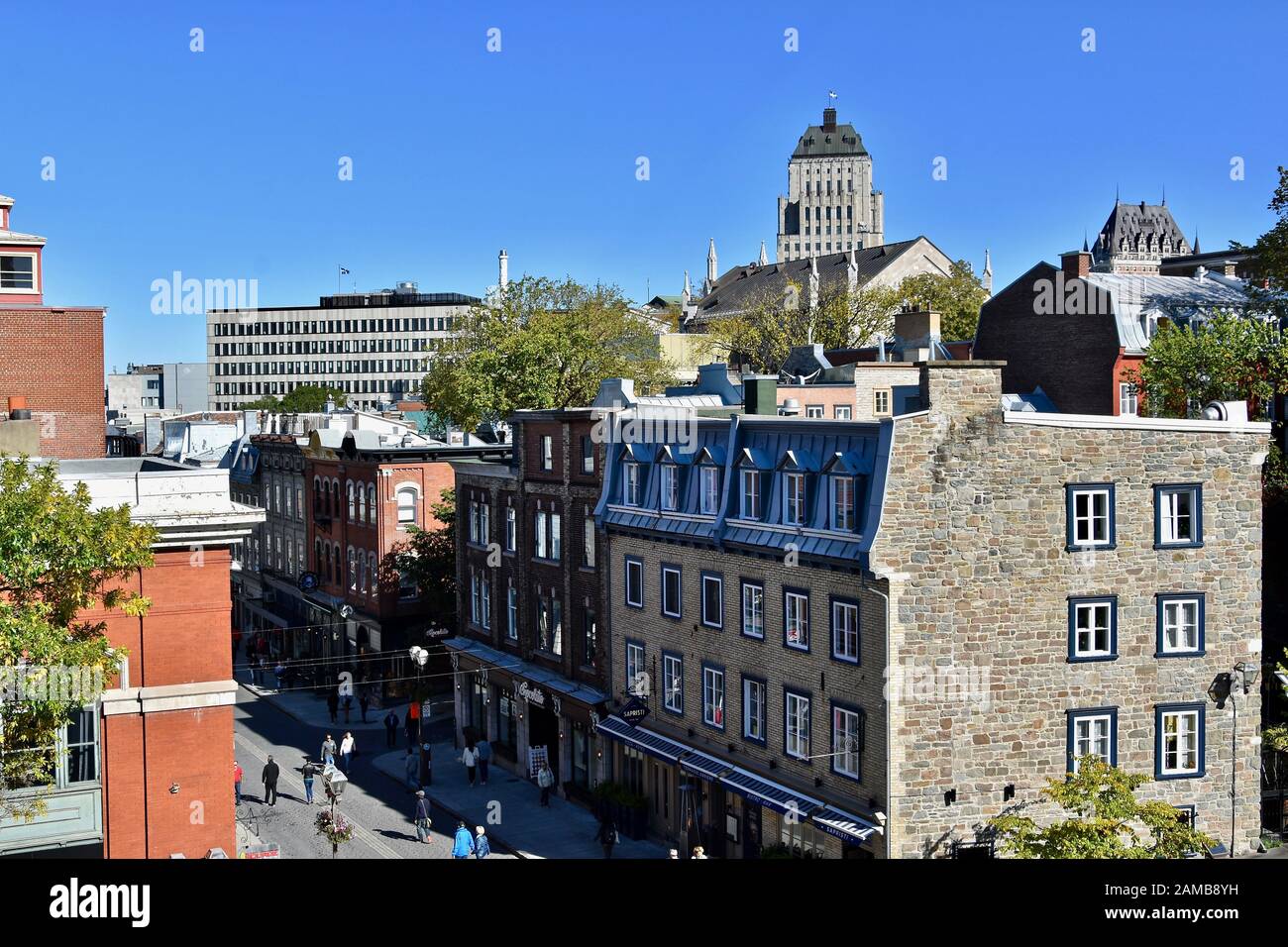 Edifice price old quebec city hi-res stock photography and images - Alamy