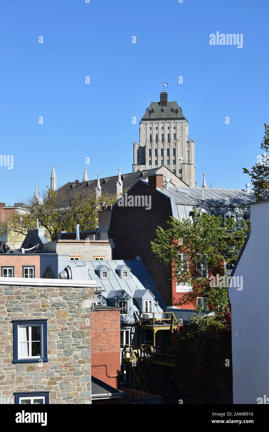Edifice price old quebec city hi-res stock photography and images - Alamy