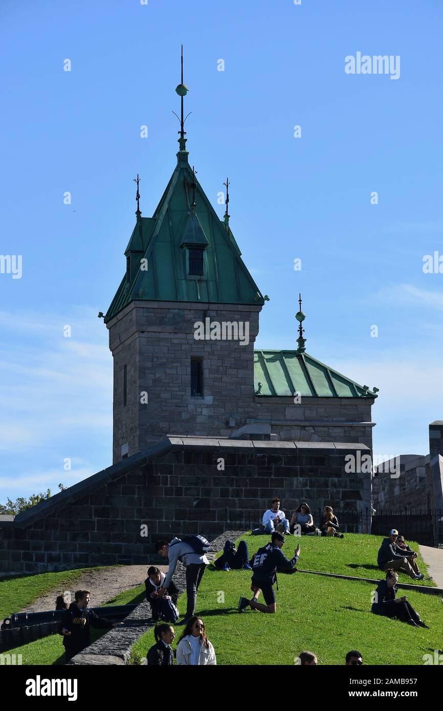 The Citadel and Fortifications of Quebec City, Canada Stock Photo - Alamy