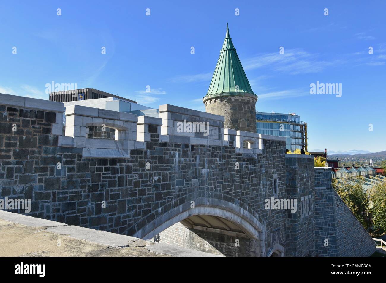 The Citadel and Fortifications of Quebec City, Canada Stock Photo - Alamy