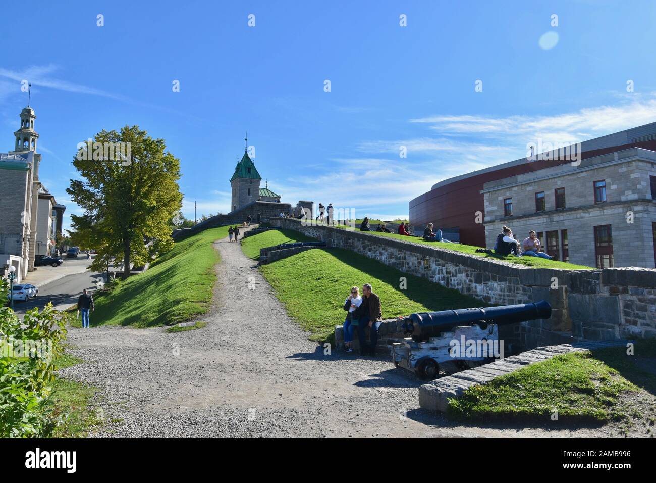The Citadel and Fortifications of Quebec City, Canada Stock Photo - Alamy