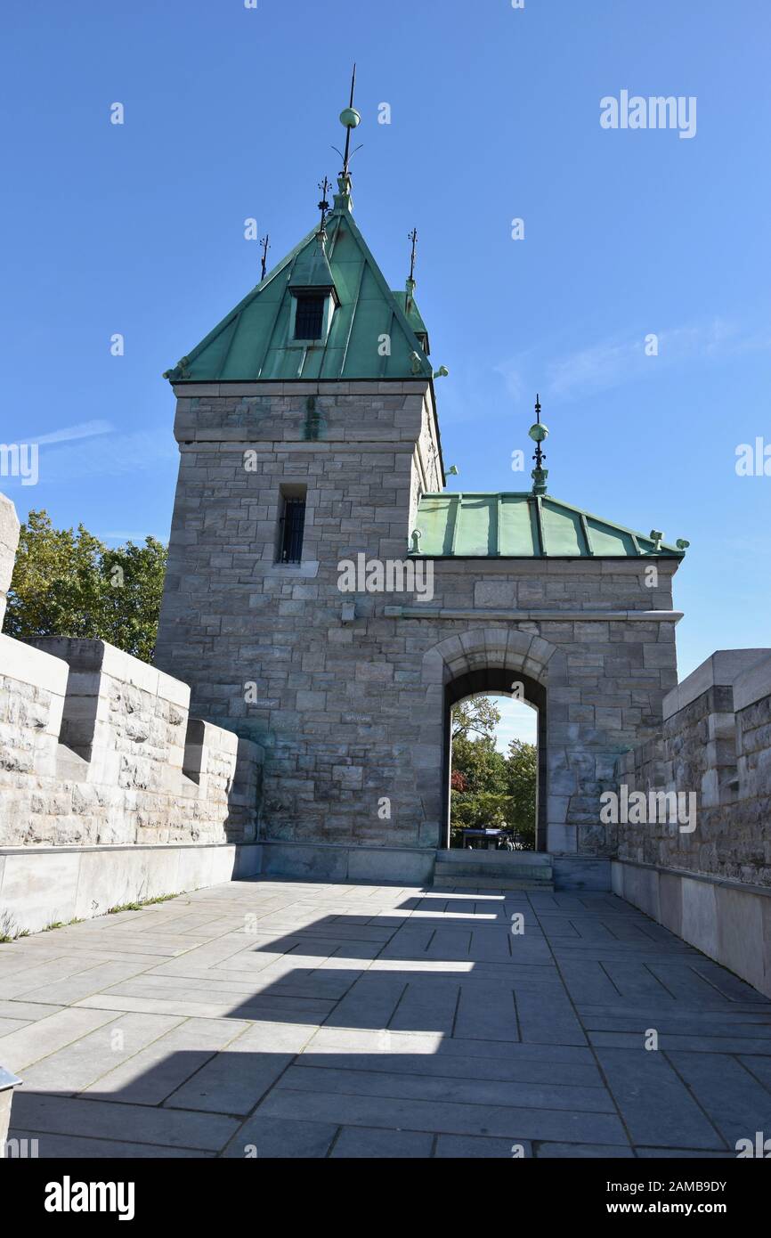 The Citadel and Fortifications of Quebec City, Canada Stock Photo - Alamy