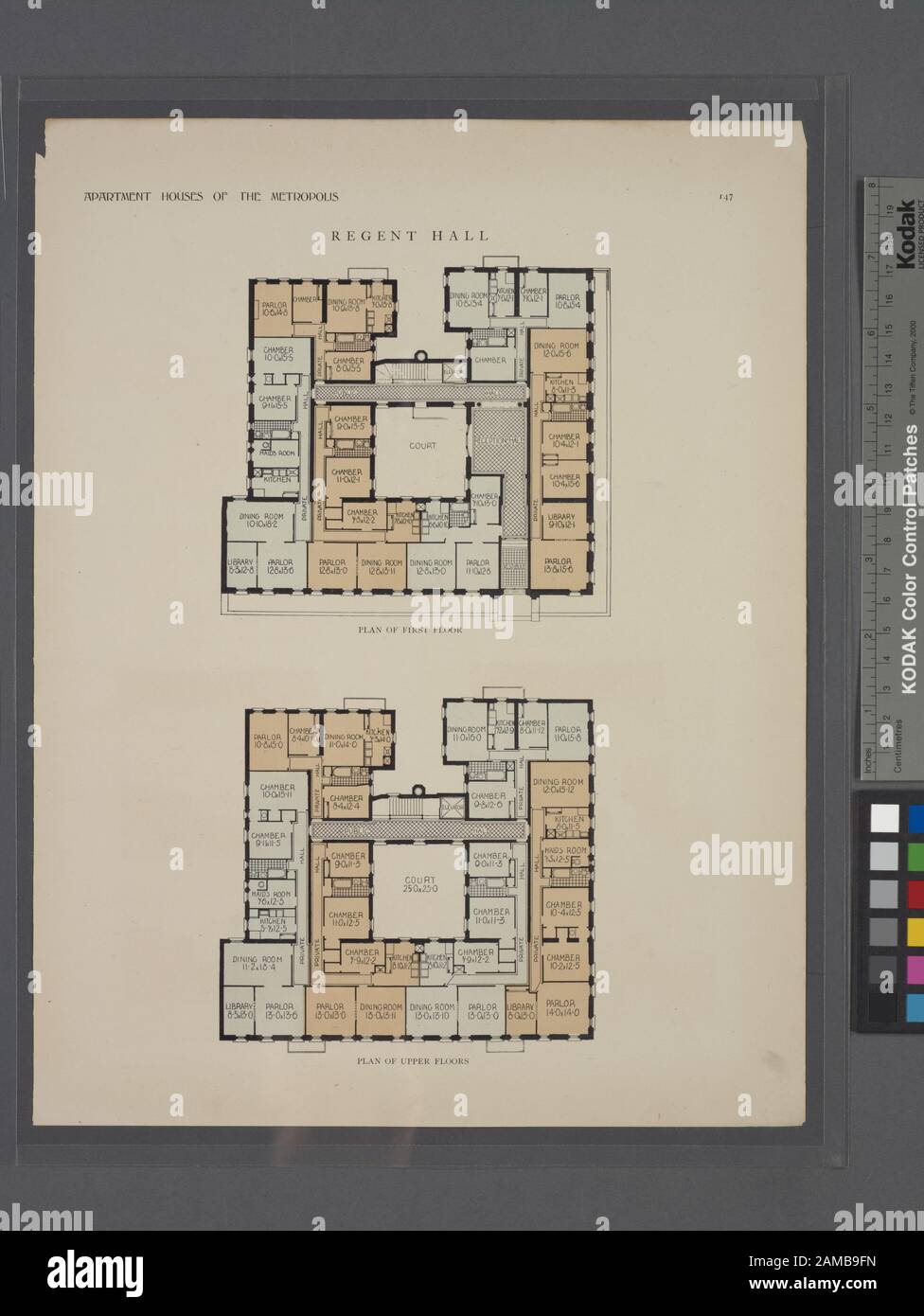 Regent Hall Plan of first floor; Plan of upper floors Includes index ...
