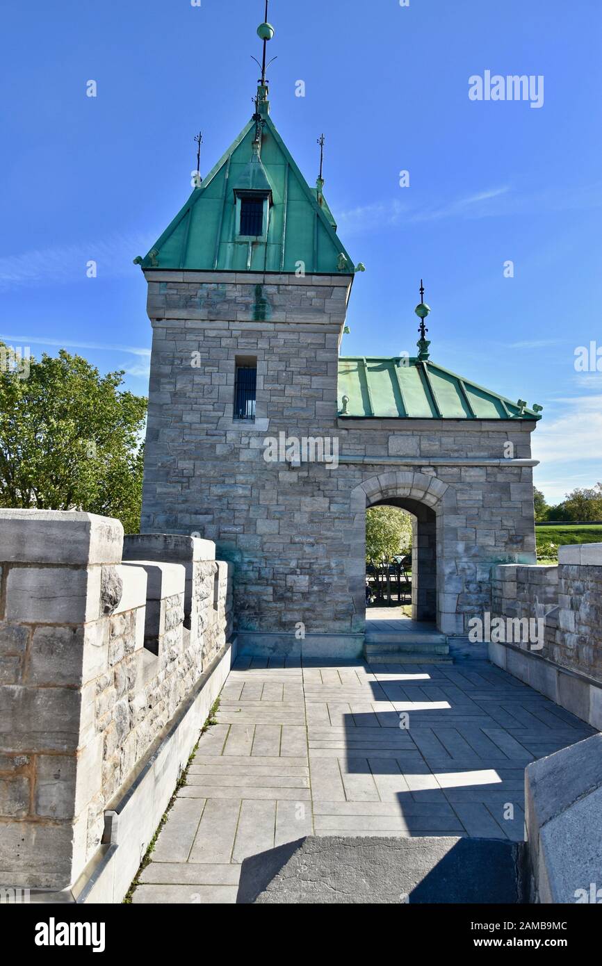 The Citadel and Fortifications of Quebec City, Canada Stock Photo - Alamy