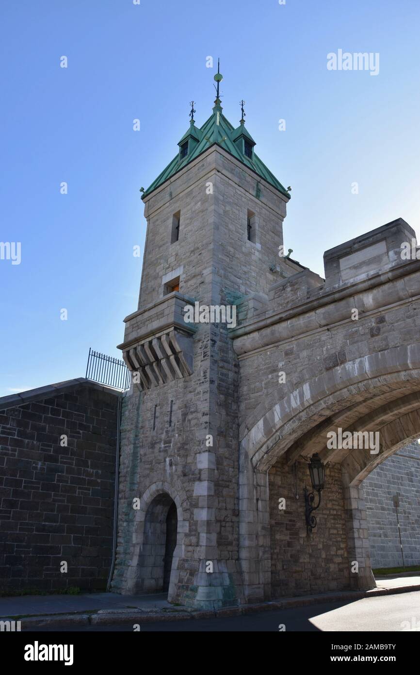 The Citadel and Fortifications of Quebec City, Canada Stock Photo - Alamy